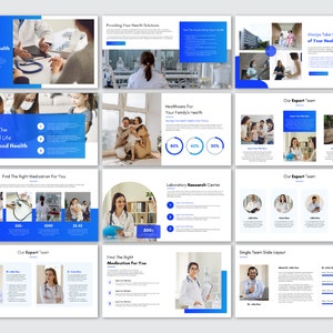 Healthcare Medical Slide Deck Template | Presentation for Business ...