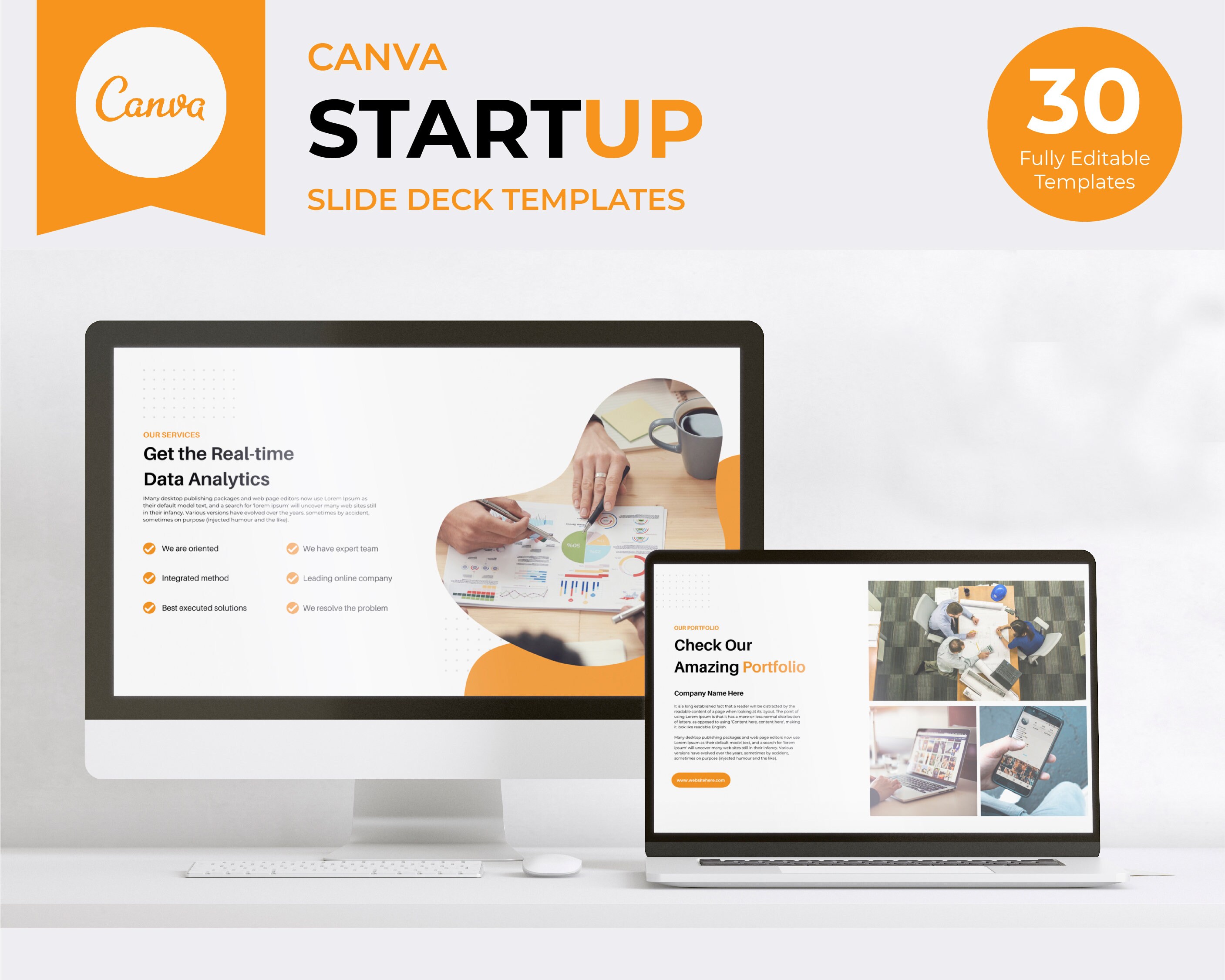 Startup Presentation | Business Plan and Marketing | Canva Development ...
