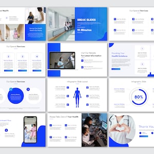 Healthcare Medical Slide Deck Template | Presentation for Business ...