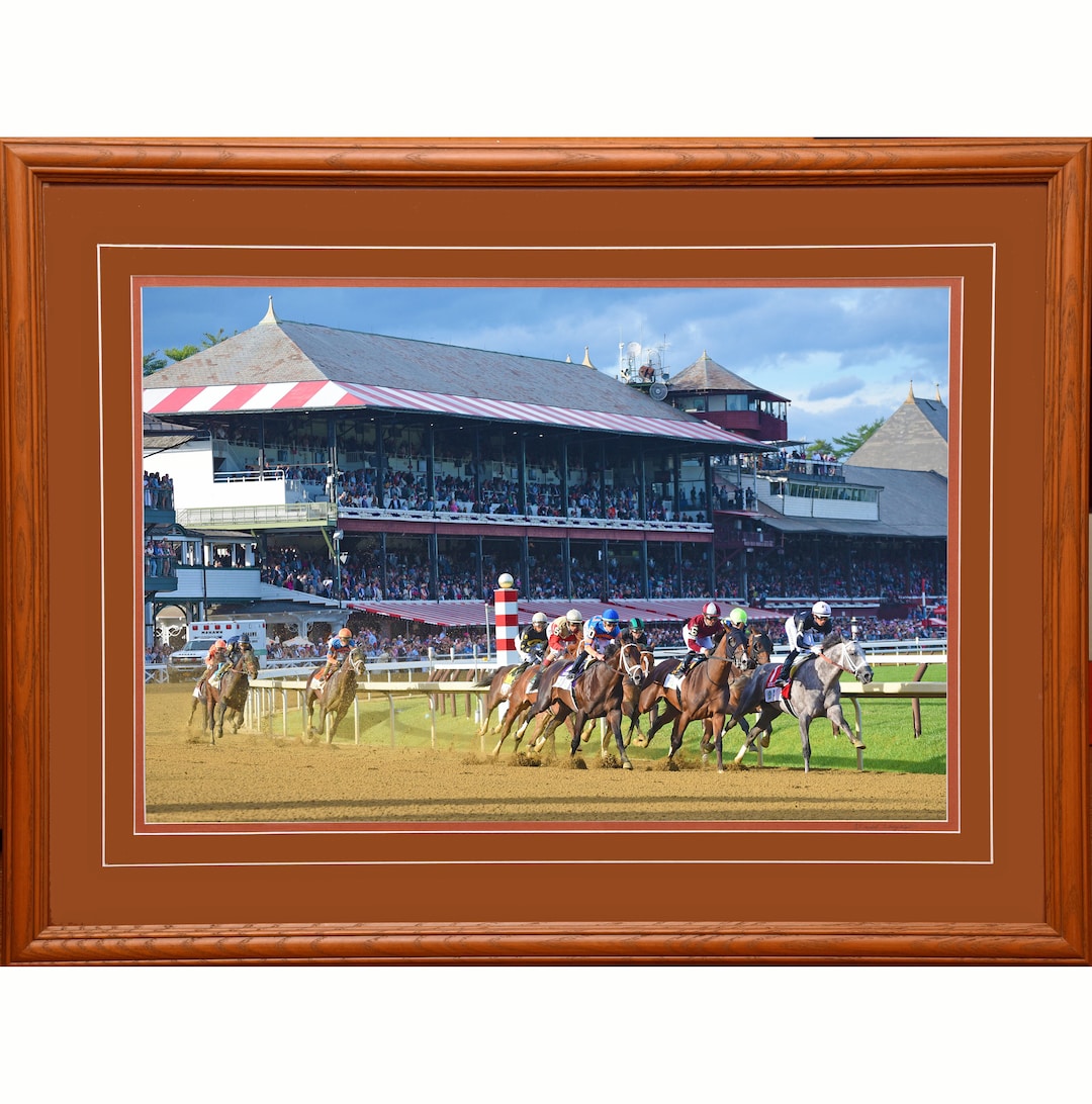 Belmont at Saratoga Springs 2024 Print. Saratoga Race Course Photograph ...