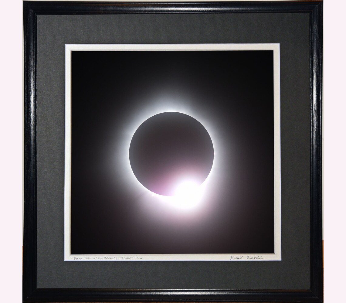 Dark Side of the Moon, April 8, 2024 Solar Eclipse, Plattsburgh, NY ...