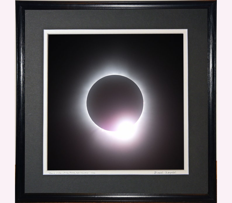 Dark Side of the Moon, April 8, 2024 Solar Eclipse, Plattsburgh, NY ...