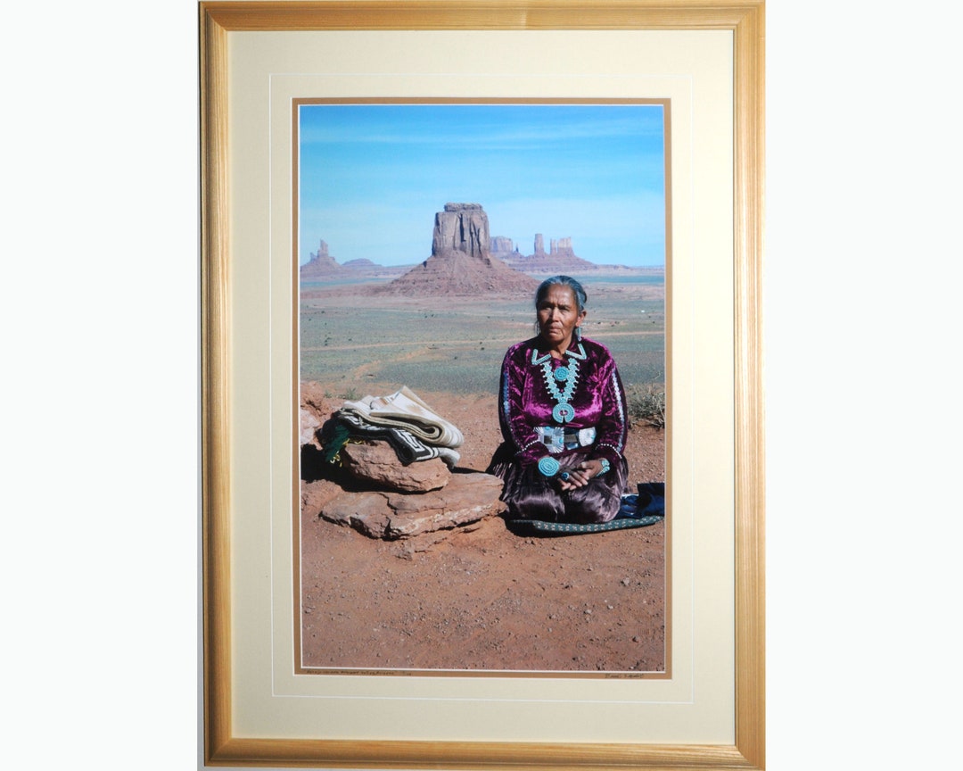 Navajo Woman, Monument Valley National Park, Arizona Photograph by ...
