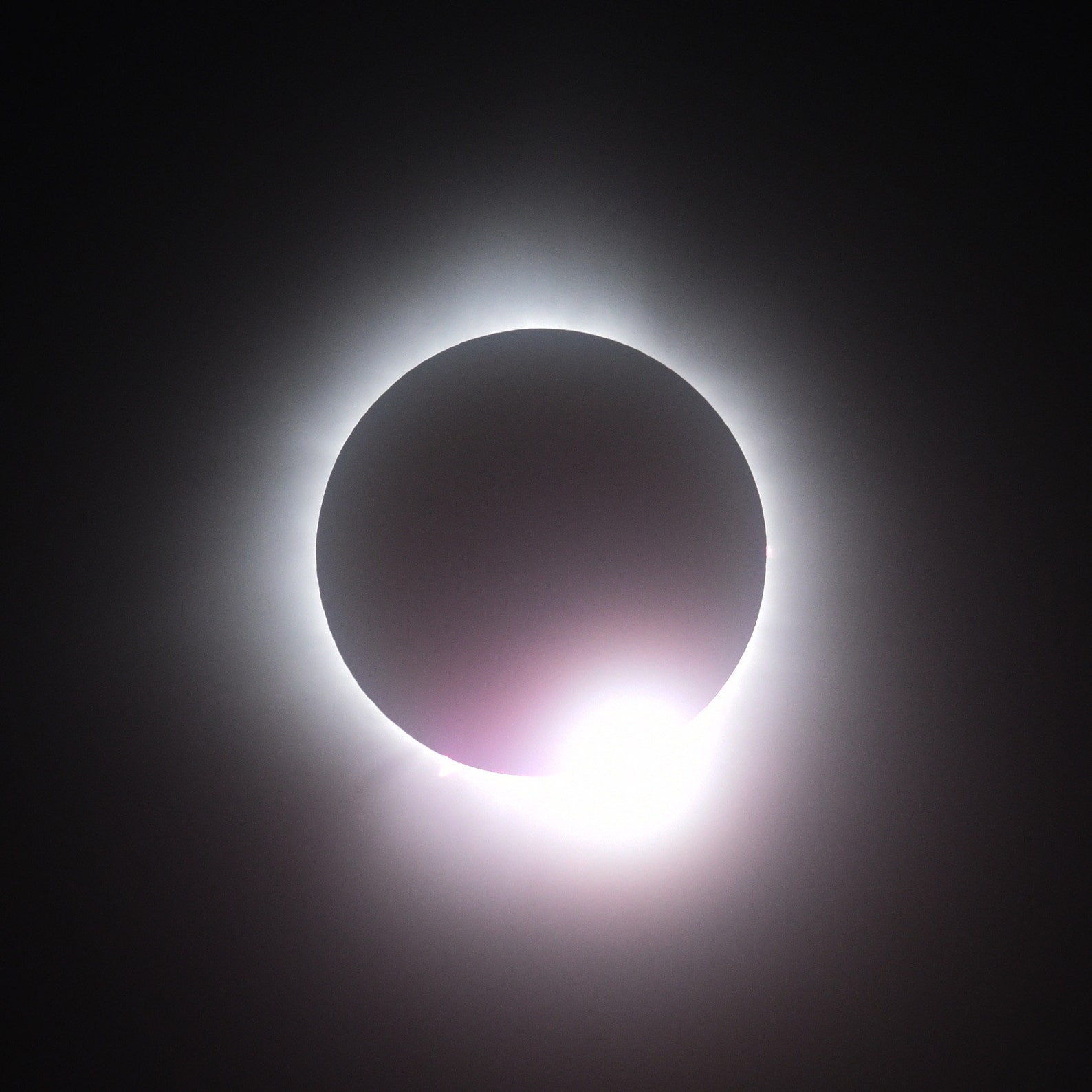 Dark Side of the Moon, April 8, 2024 Solar Eclipse, Plattsburgh, NY ...