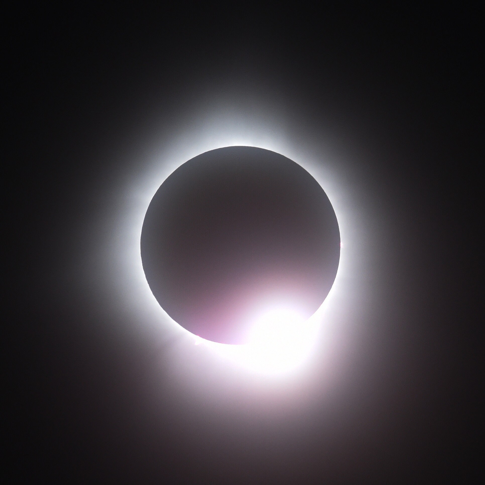 Dark Side of the Moon, April 8, 2024 Solar Eclipse, Plattsburgh, NY ...