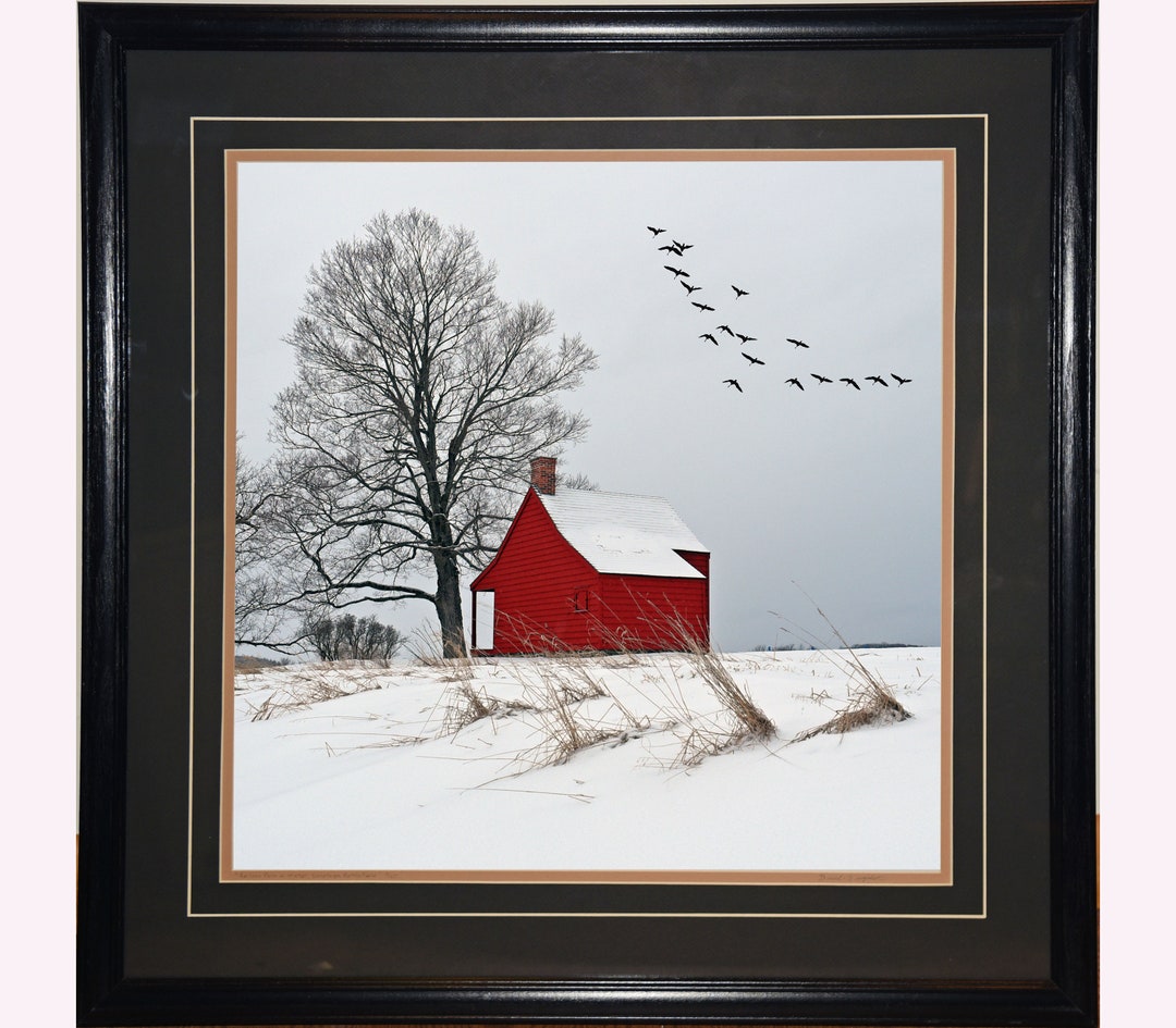 Winter at Neilson House, Saratoga Battlefield, Saratoga Springs, NY ...