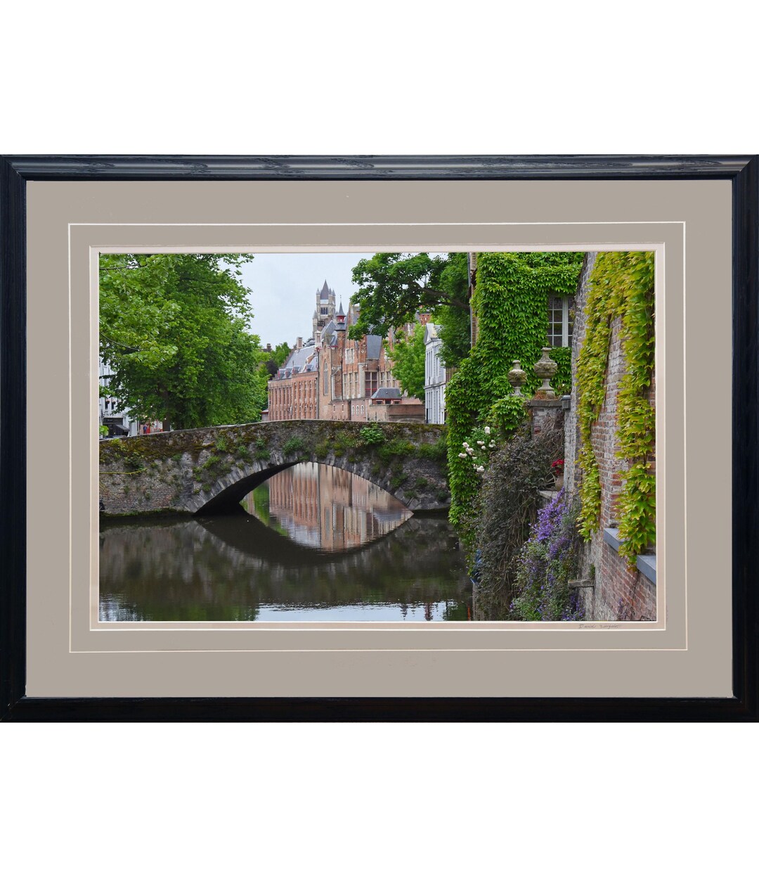 Canal Bridge, Bruges, Belgium, Photo by David Fingerhut Fine Art ...
