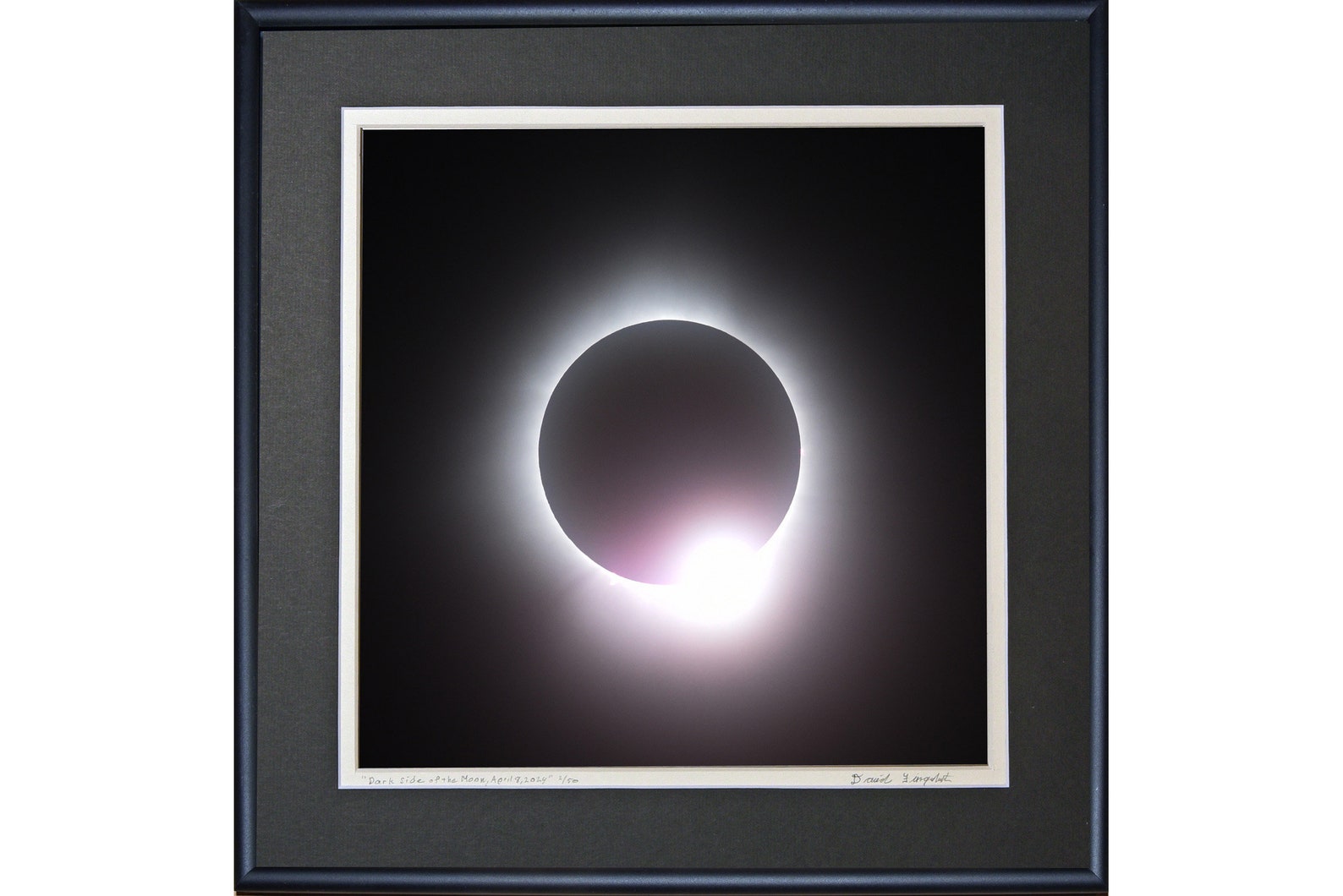 Dark Side of the Moon, April 8, 2024 Solar Eclipse, Plattsburgh, NY ...