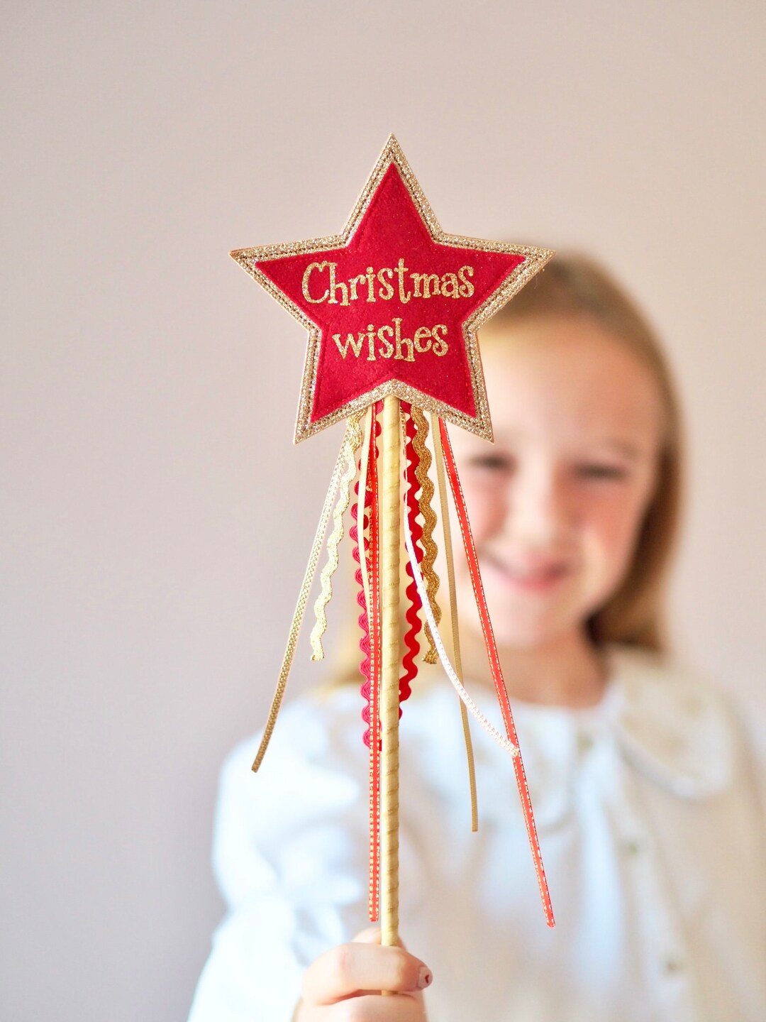 Christmas Magical Wand, Fairy Wand, Christmas Eve Box Filler - Etsy