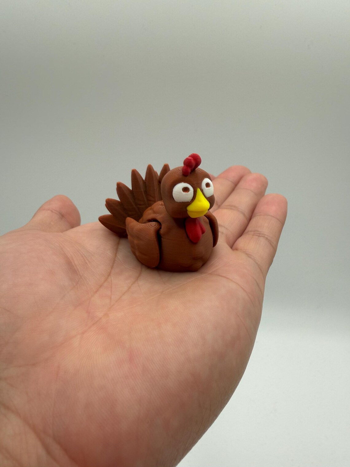 Articulating Turkey Fidget Toy | Cute Thanksgiving Decor | Stress ...