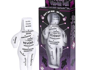 Voodoo Doll With Hex Pocket - Etsy