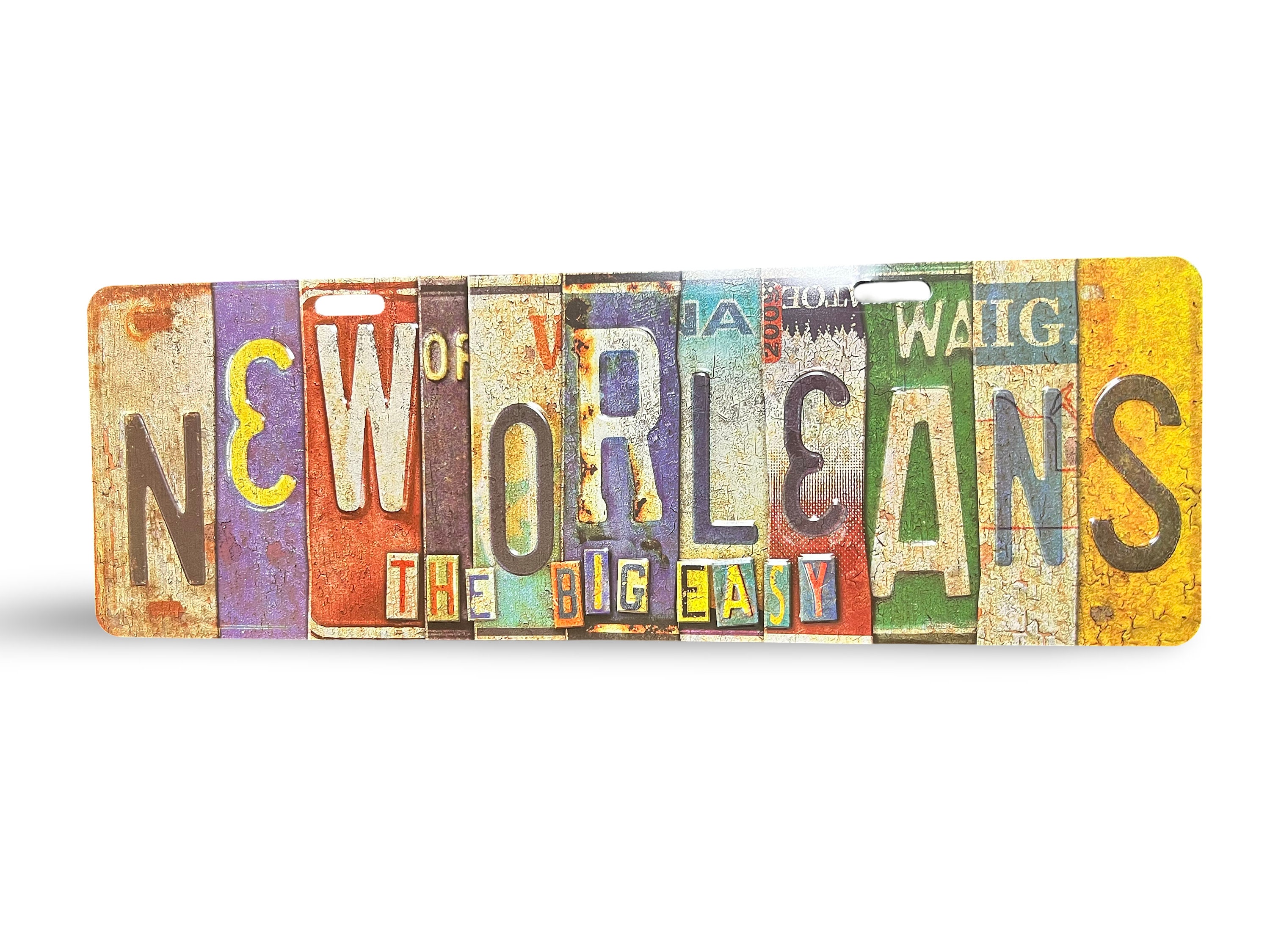 New Orleans Street Sign License Plate Wall Decor - Etsy