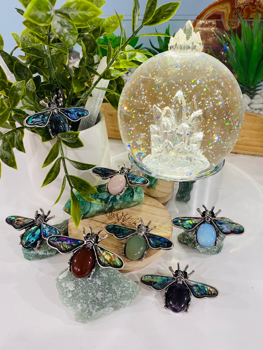 Crystal Honey Bee - Etsy