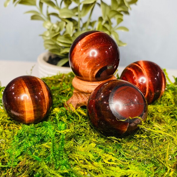 Large Tiger Eye Sphere - Etsy