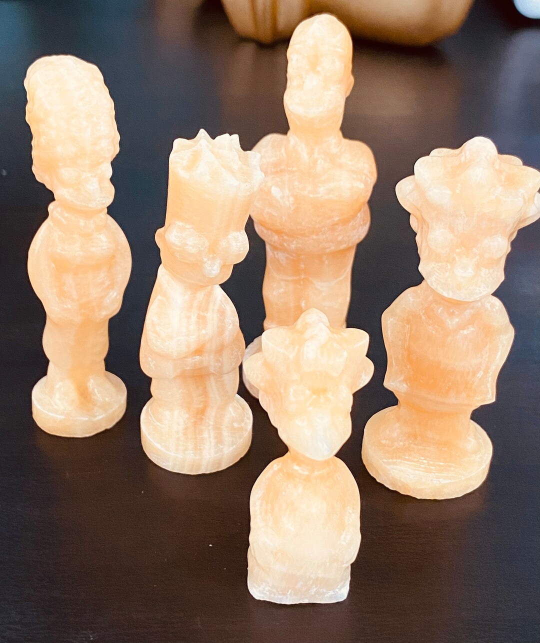 Orange Calcite Family - Etsy