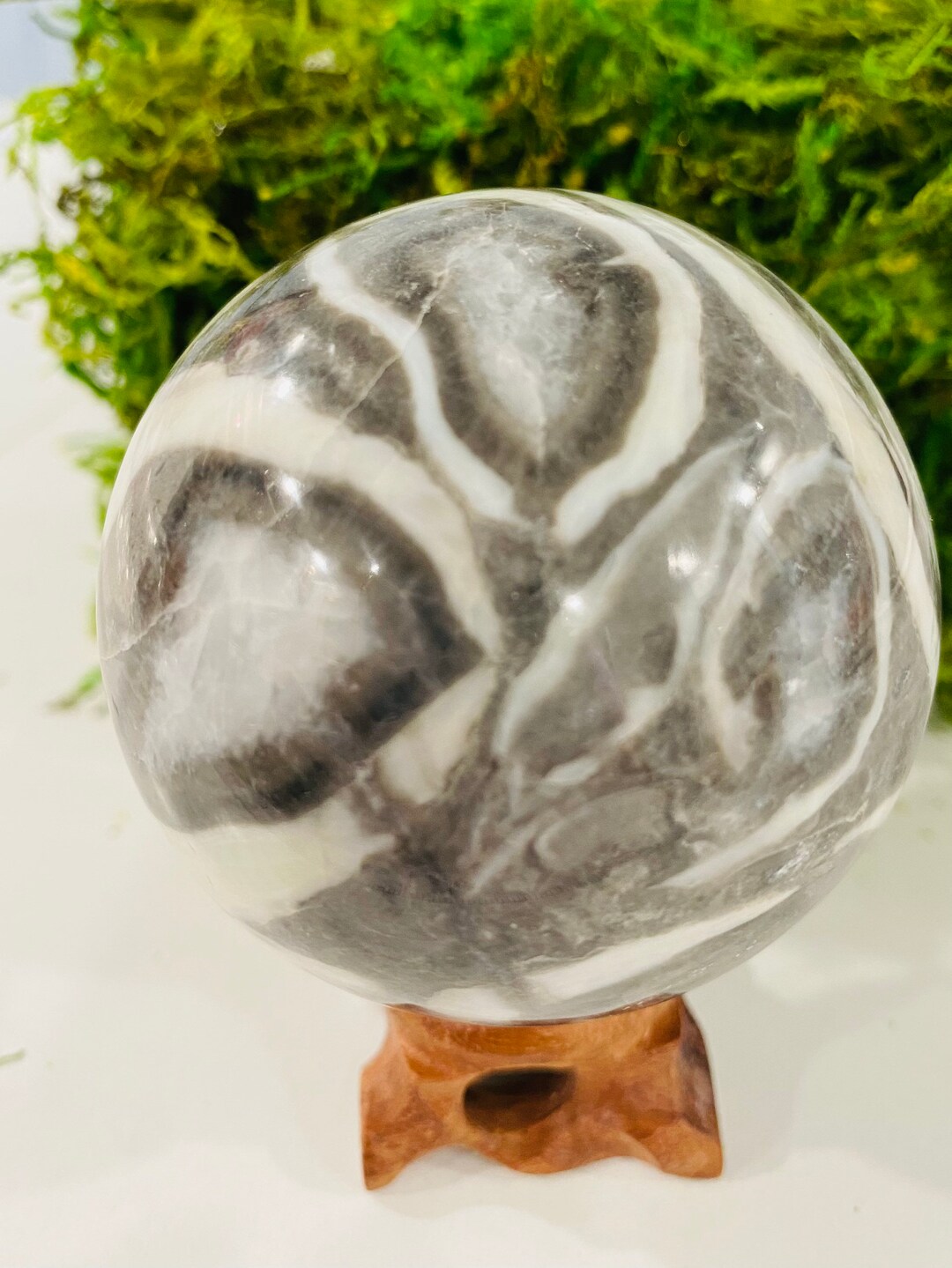 Shell Jasper Sphere - Etsy