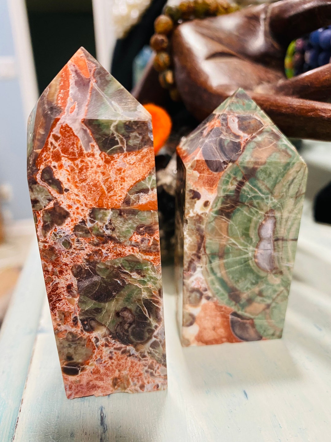 Money Agate Tower - Etsy