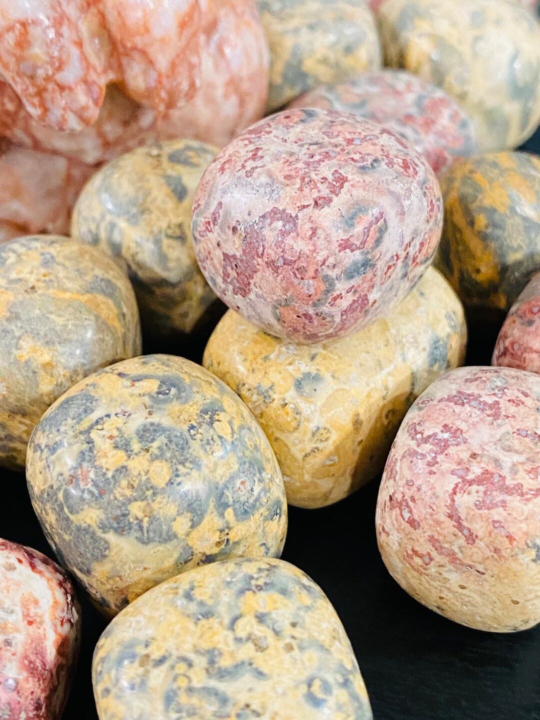 Leopard Skin Jasper Tumbles - Etsy