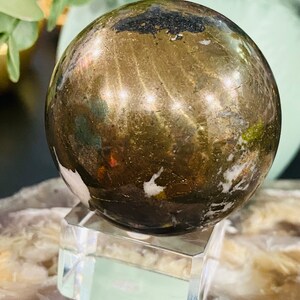 Pyrite Sphere - Etsy