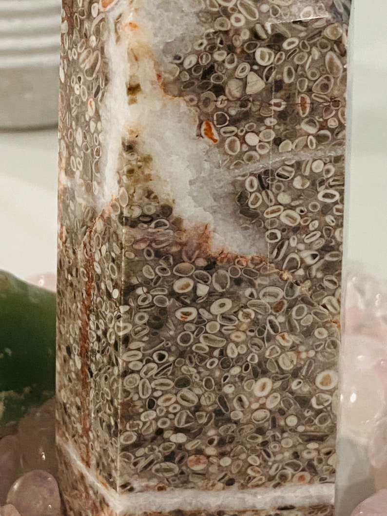 Fish Eye Jasper Tower | Etsy