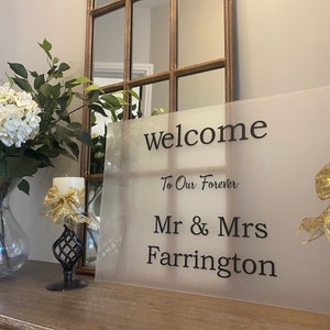 A2 Wedding Sign Celebration Sign Welcome Sign Announcement - Etsy