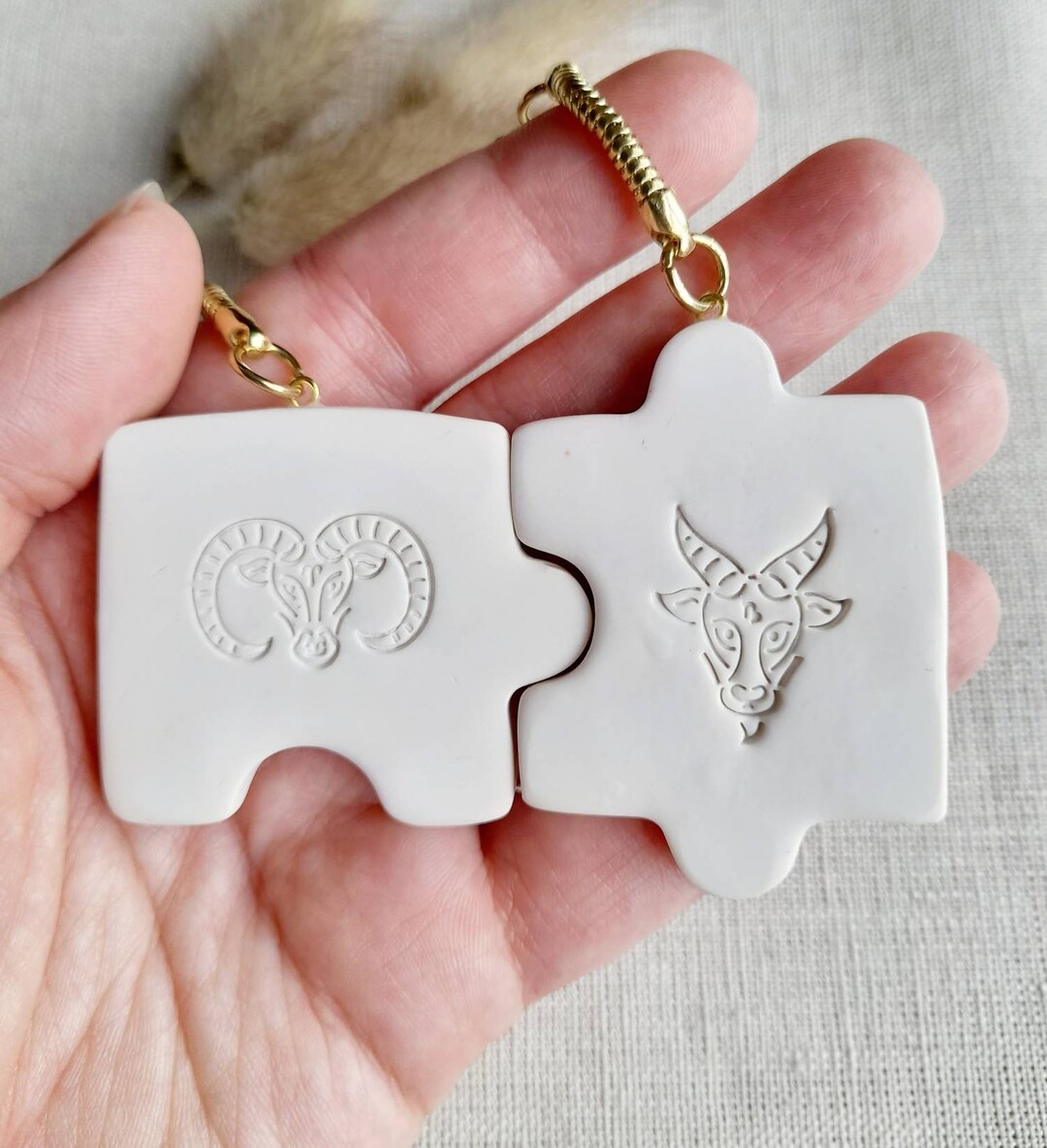 Zodiac Key Chain/key Ring/couples Key Ring/friendship Key Ring/star ...