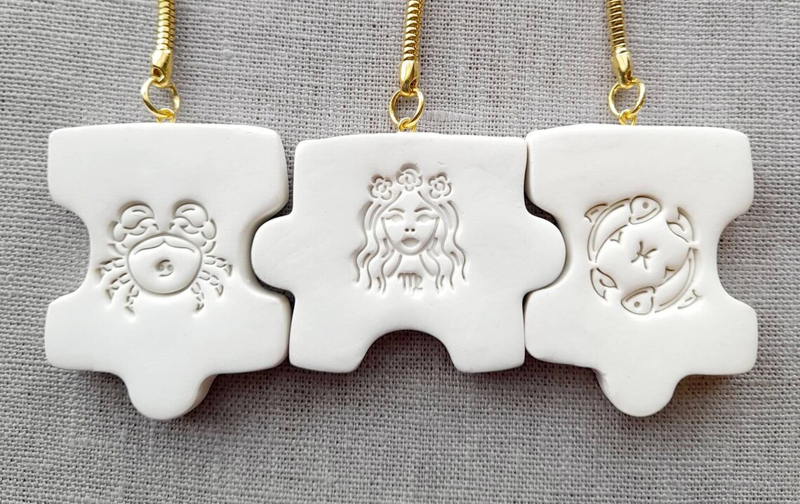 Zodiac Key Chain/key Ring/couples Key Ring/friendship Key Ring/star ...