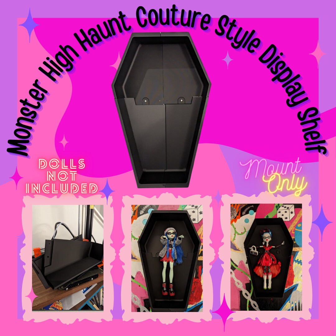 Monster High Haunt Couture Style Display Shelf Buy Multiples and Save ...