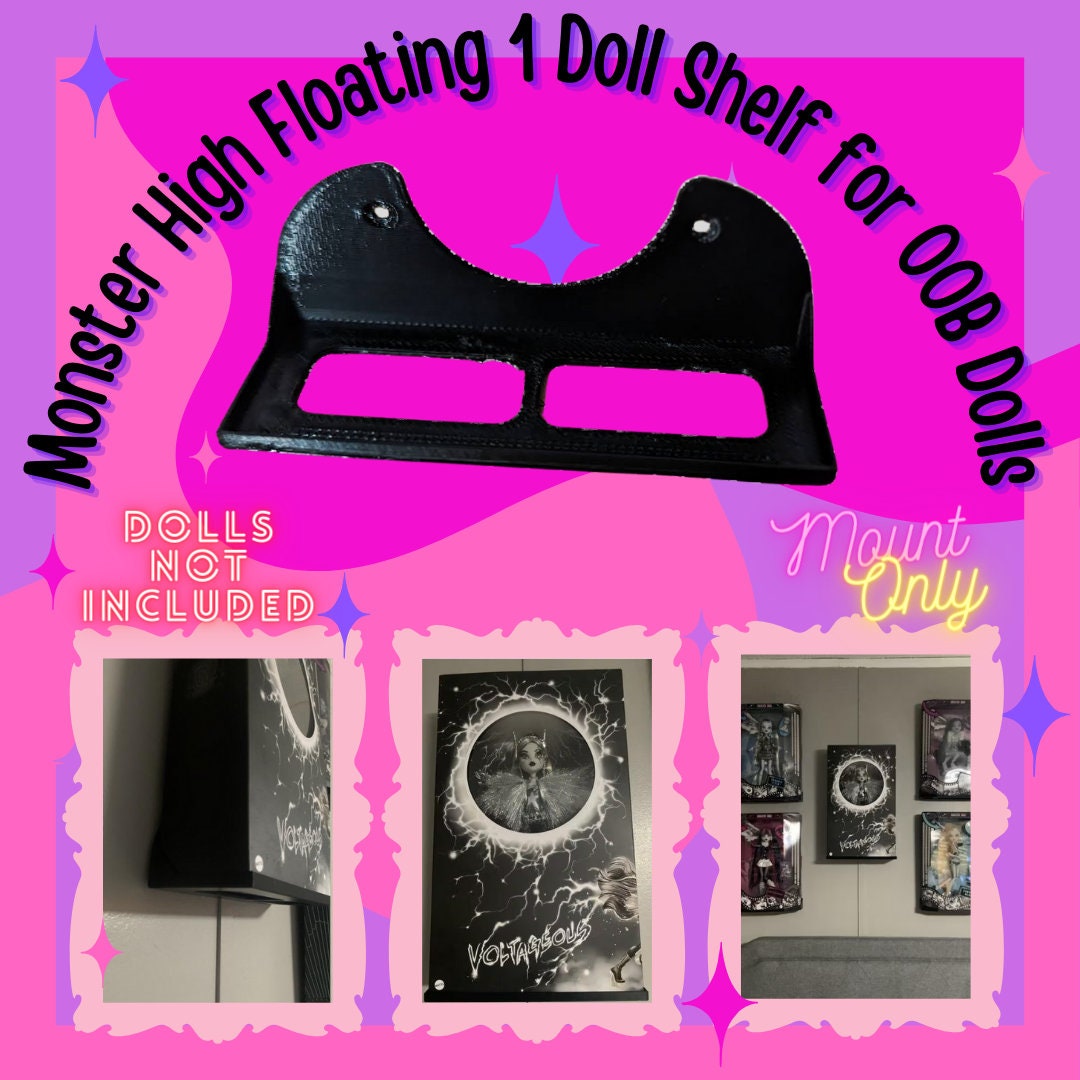Wall Mount/floating Shelf for Monster High Voltageous Frankie Stein ...