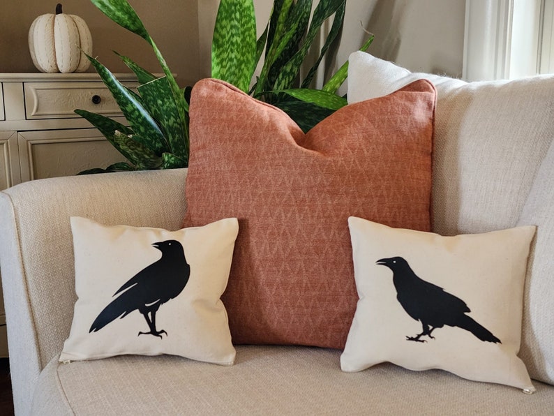 Mini Crow Pillows - Etsy