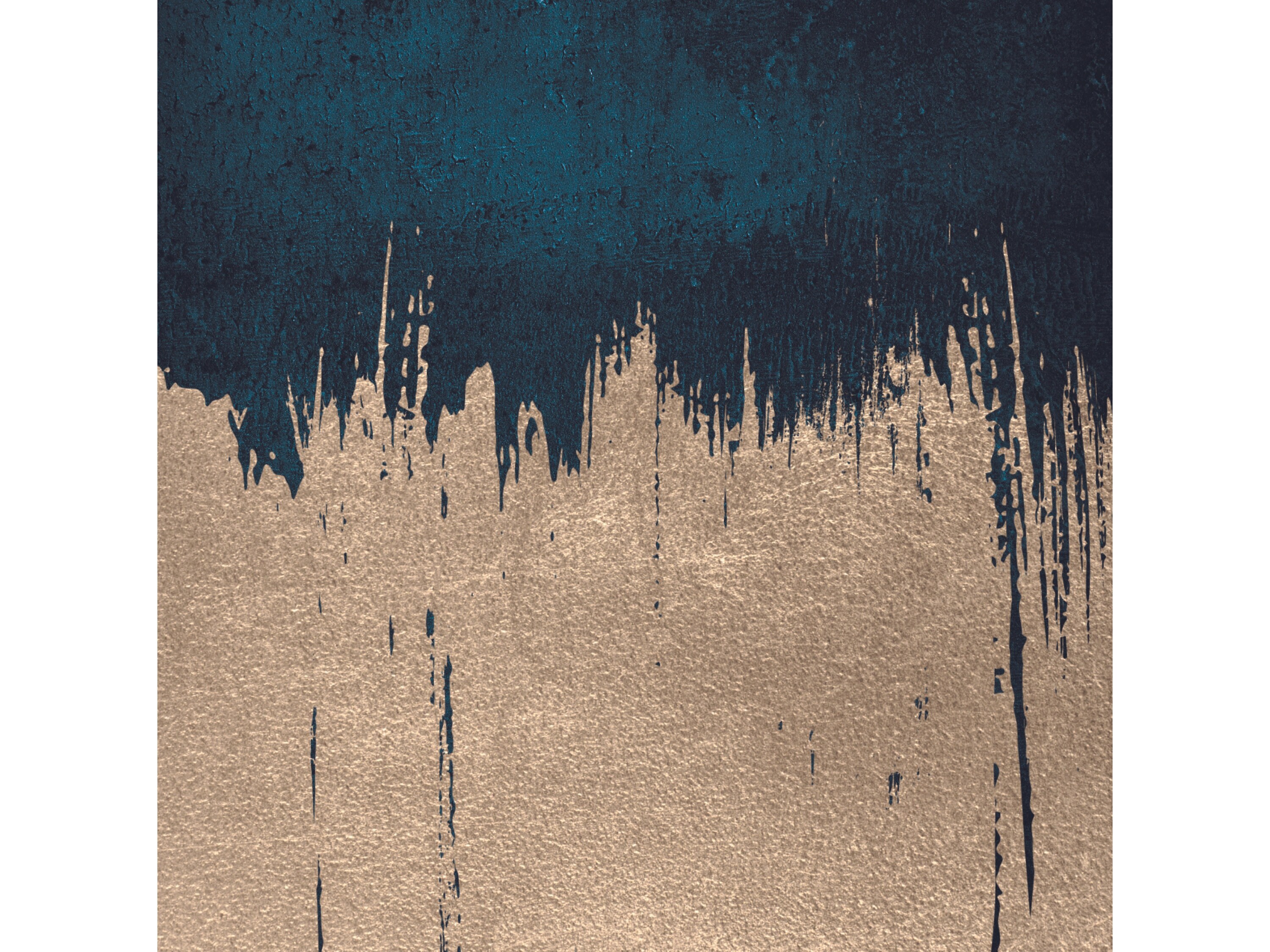 Navy and Gold Wall Art Gold Foil Print Effect DIGITAL - Etsy