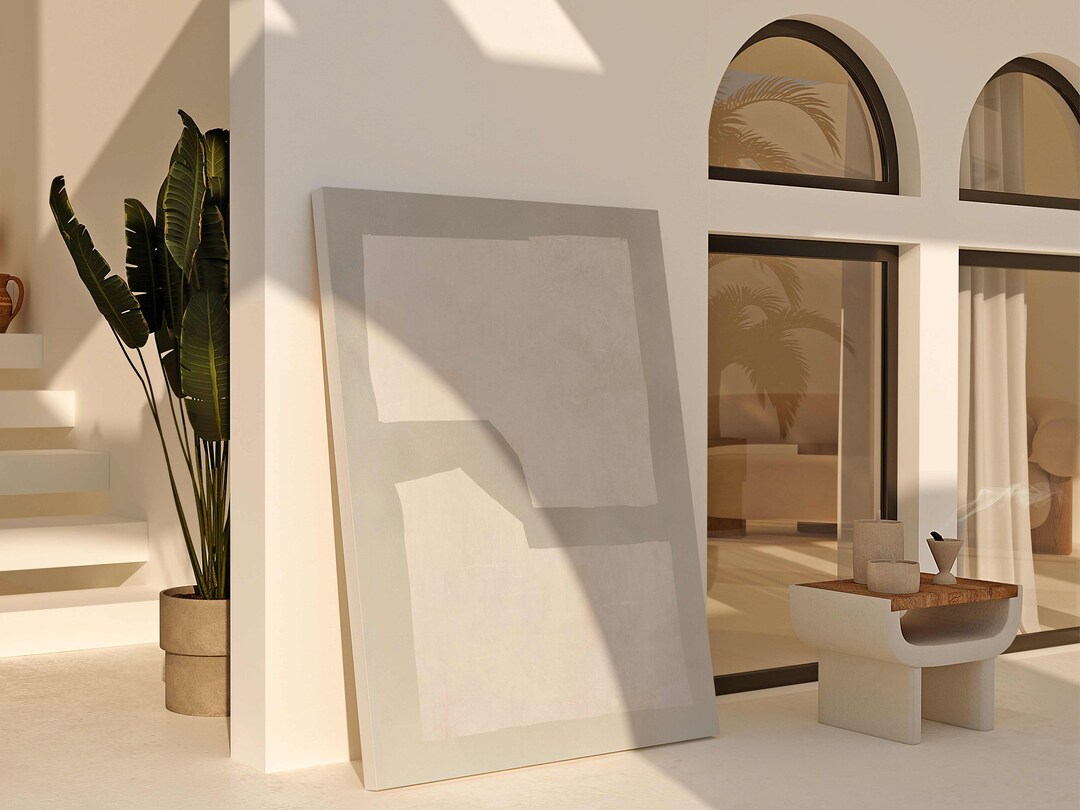 Neutral Wall Art Framed, Canvas Art Print, Giclée, Large Wall Art ...