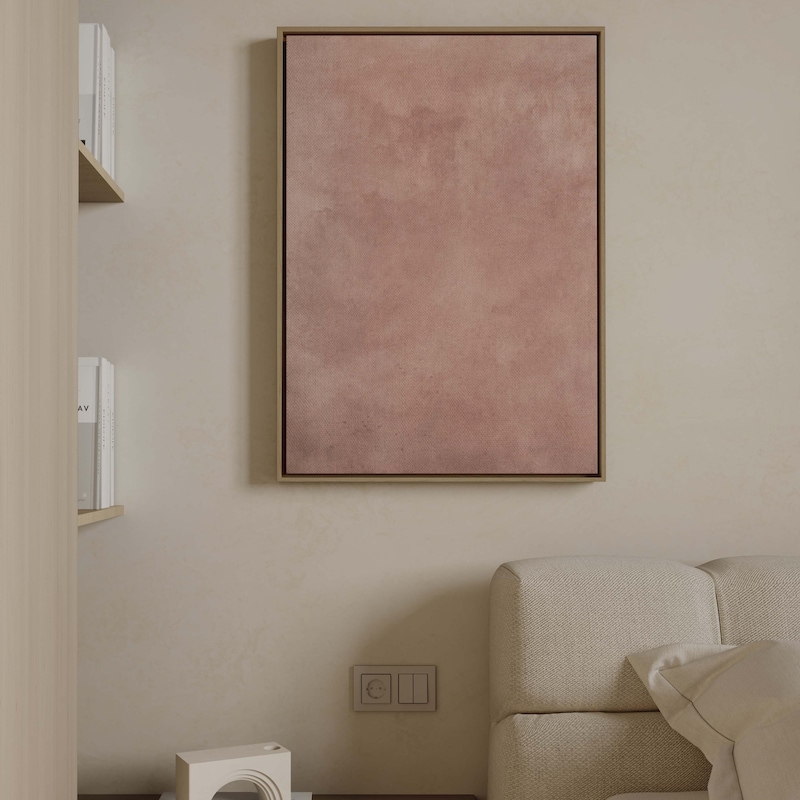 Blush Pink Dusky Wall Art - Etsy
