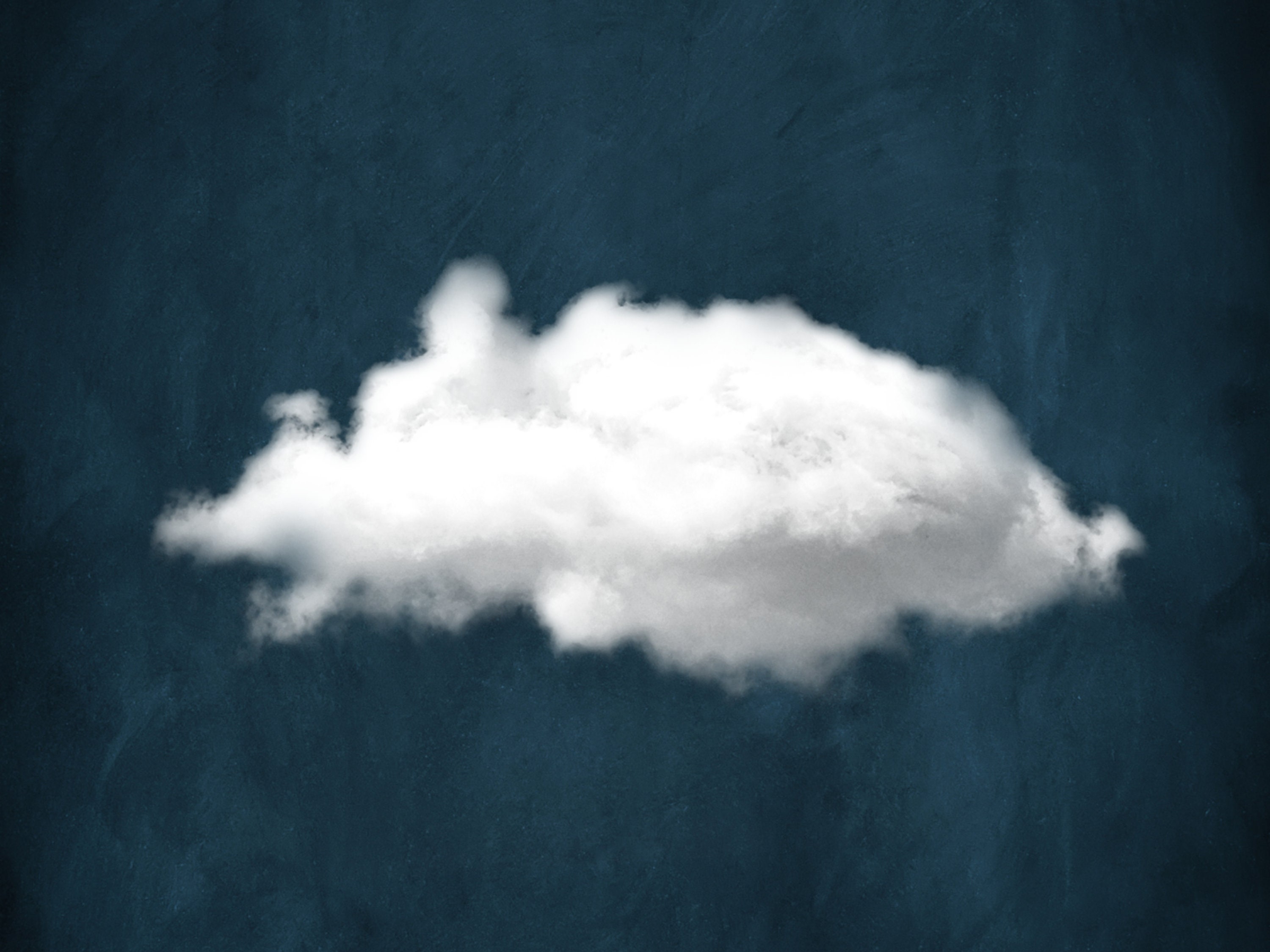 Cloud Wall Art Blue Wall Art Abstract Art Print - Etsy