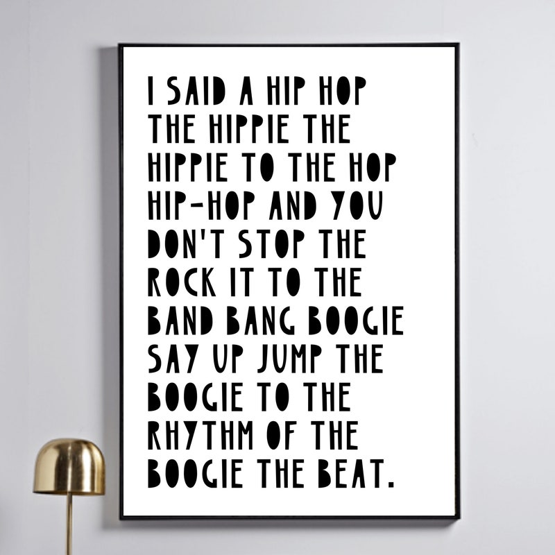 Rap Lyrics - Etsy