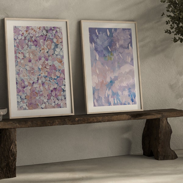 Pastel Floral Wall - Etsy