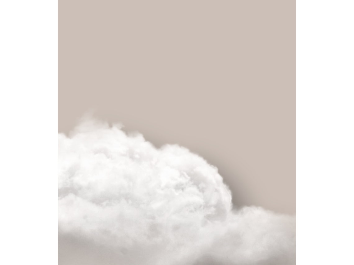 Set of 3 Beige Cloud Prints · Beige Aesthetic Decor, Above Bed Decor ...
