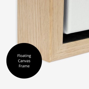 Beige Clouds Canvas Wall Art, Set of 2 Floating Frame, Extra Large ...