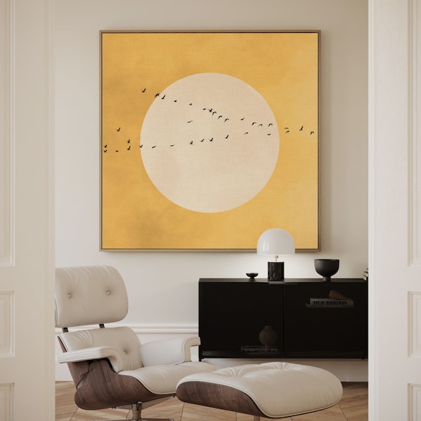 Japandi Canvas Wall Art for Living Room Japanese Zen Painting - Etsy