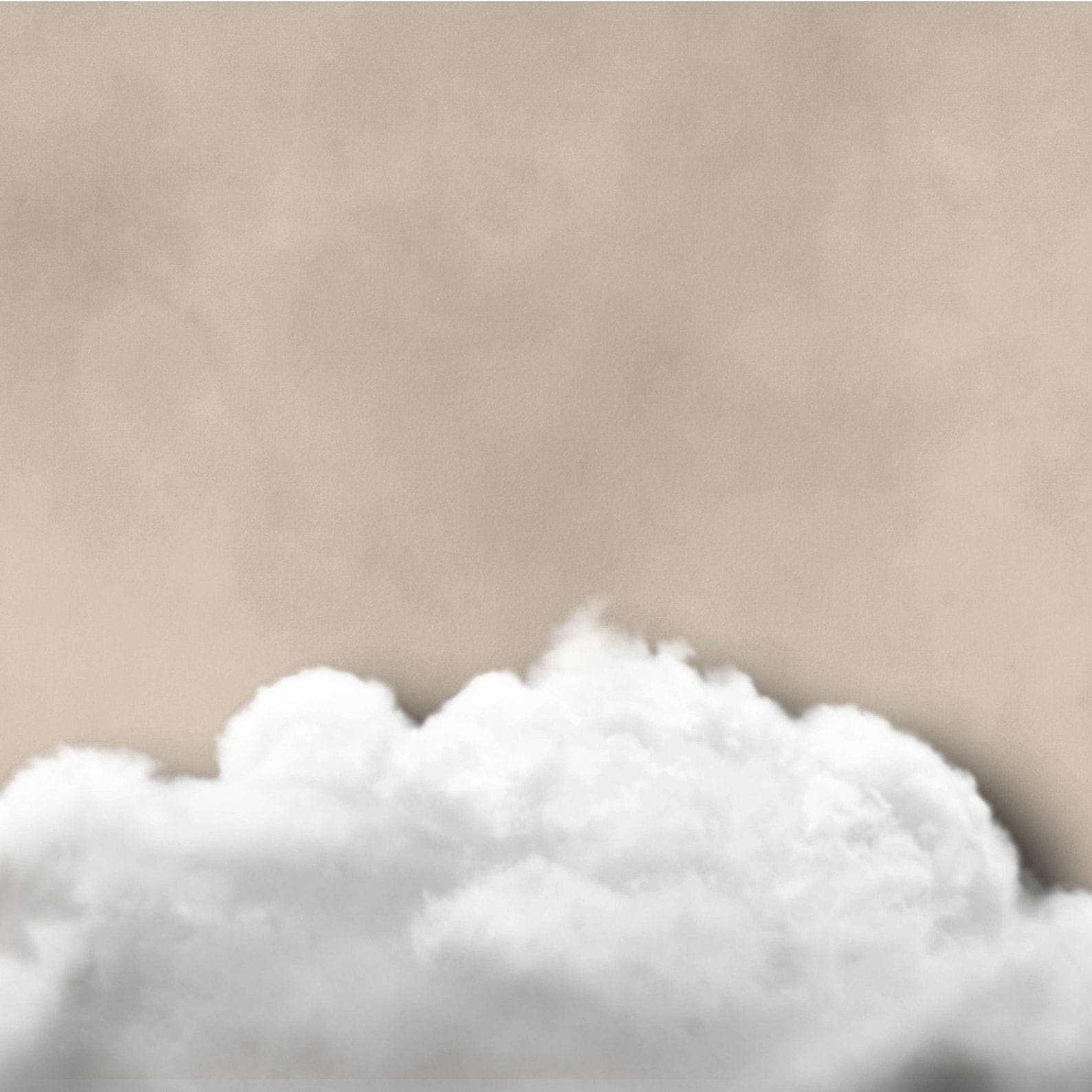 Beige Cloud Canvas Wall Art Print, Neutral Wall Art Framed, Giclée ...