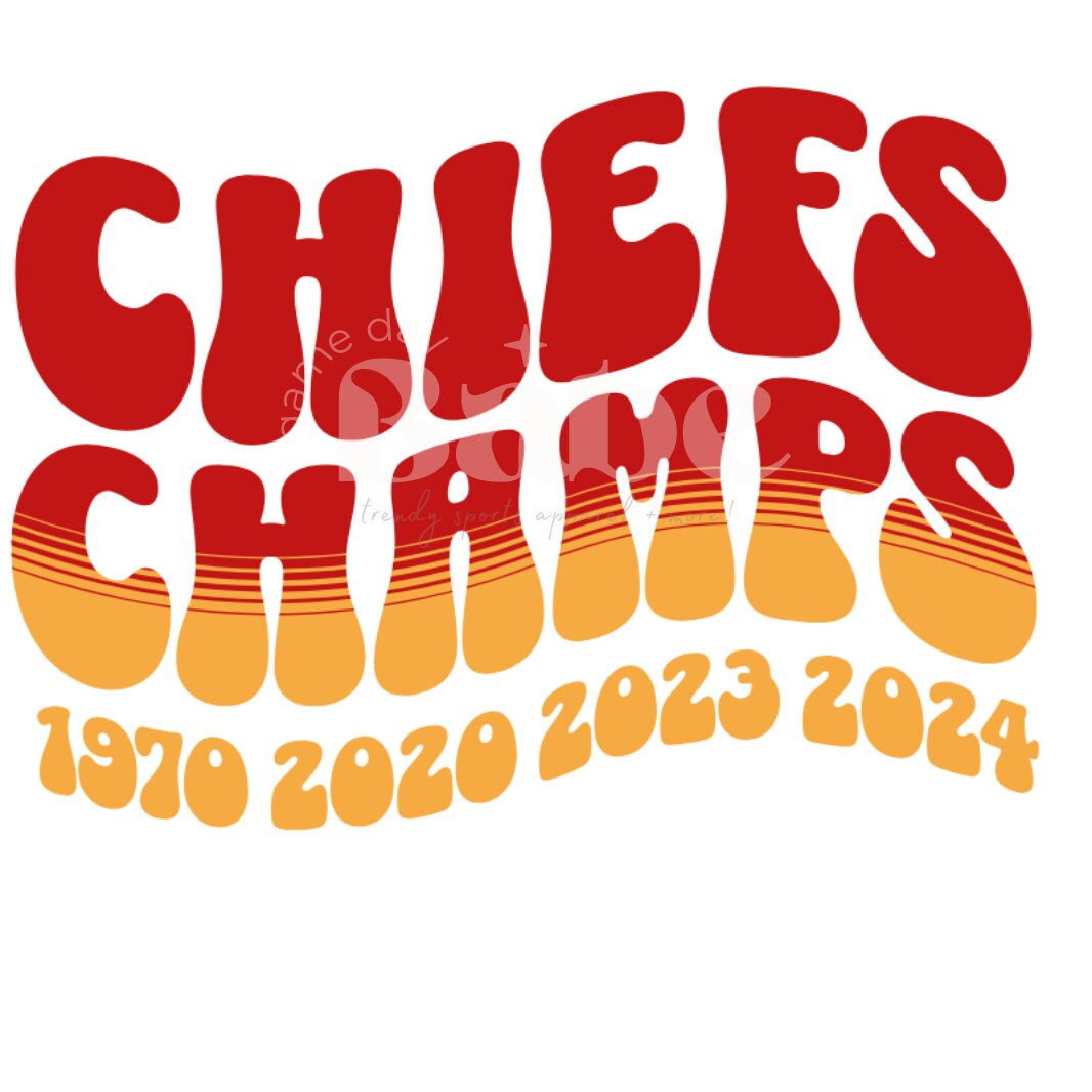 Digital Download PNG Chiefs Champs 2024, Kansas City Football ...