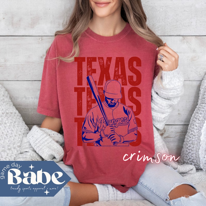 Texas Rangers Shirt - Etsy