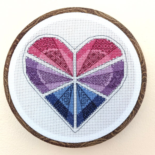 Bisexual Cross Stitch - Etsy