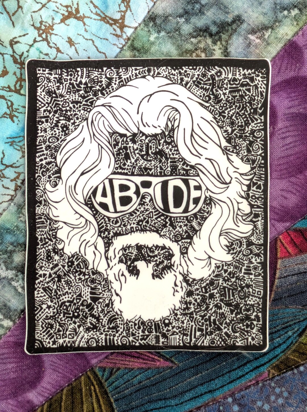 The Dude Abides Sticker | Big Lebowski Die Cut Vinyl Decal - Etsy