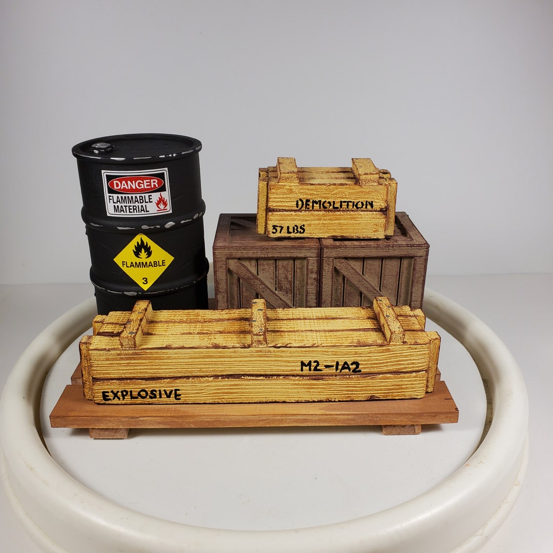 SALE 1/12 Scale Big Explosives Load Out Pallet - Etsy