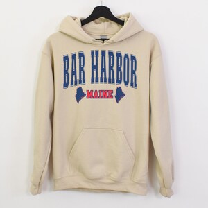 Bar Harbor Hoodie, Main Hoodie, Bar Harbor Sweatshirt, Bar Harbor Maine ...