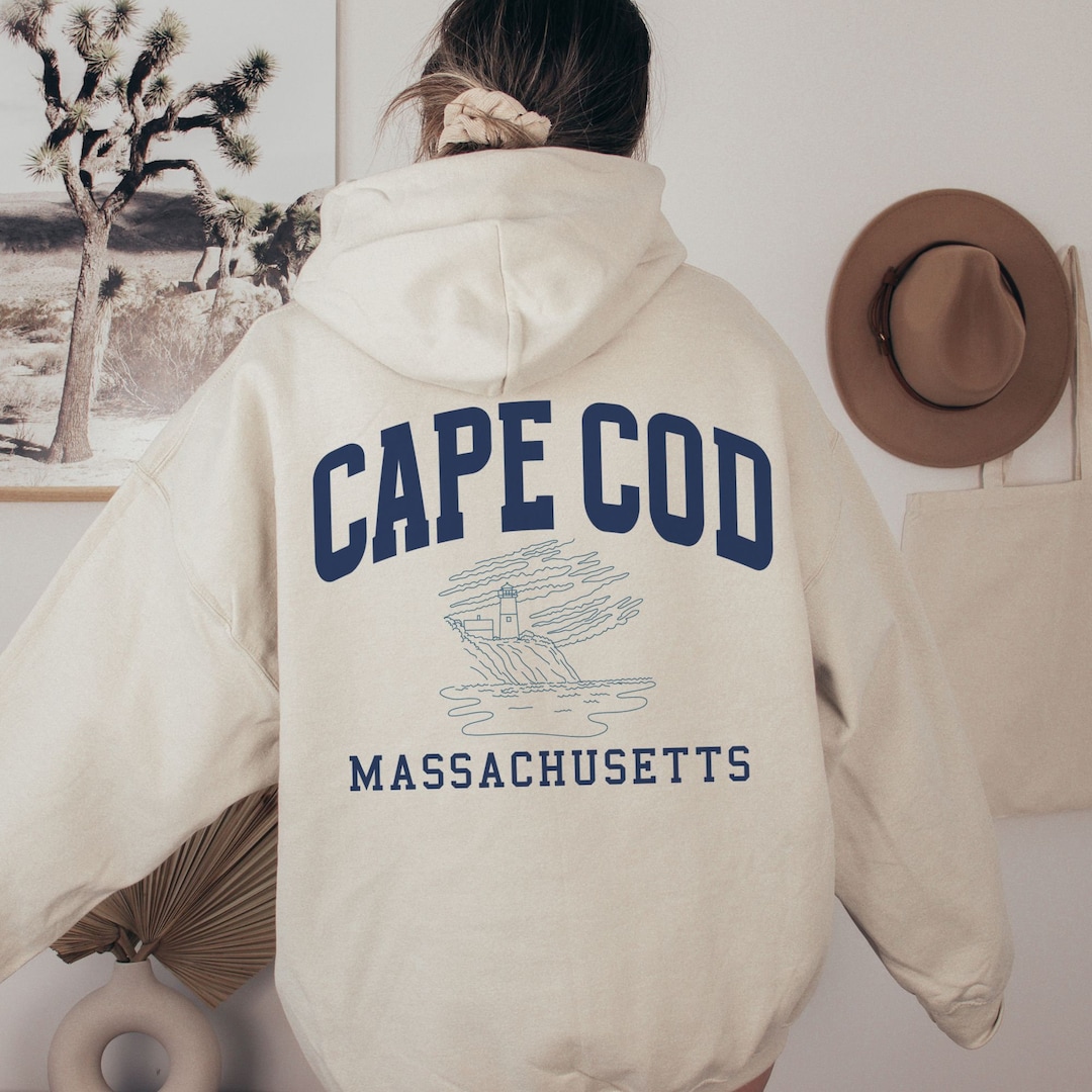 Cape Cod Hoodie Sweatshirt, Cape Cod Sweatshirt, Cape Cod Sweater ...
