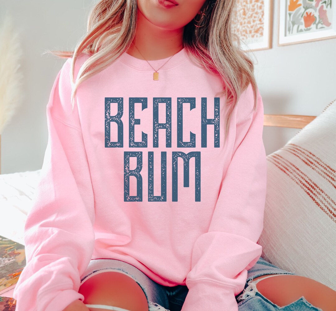 Beach Bum Sweatshirt, Beach Bum Shirt, Beach Crewneck, Spring Break ...