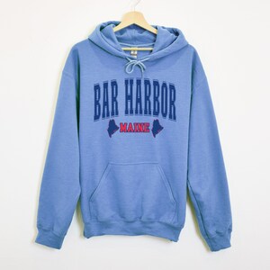 Bar Harbor Hoodie, Main Hoodie, Bar Harbor Sweatshirt, Bar Harbor Maine ...