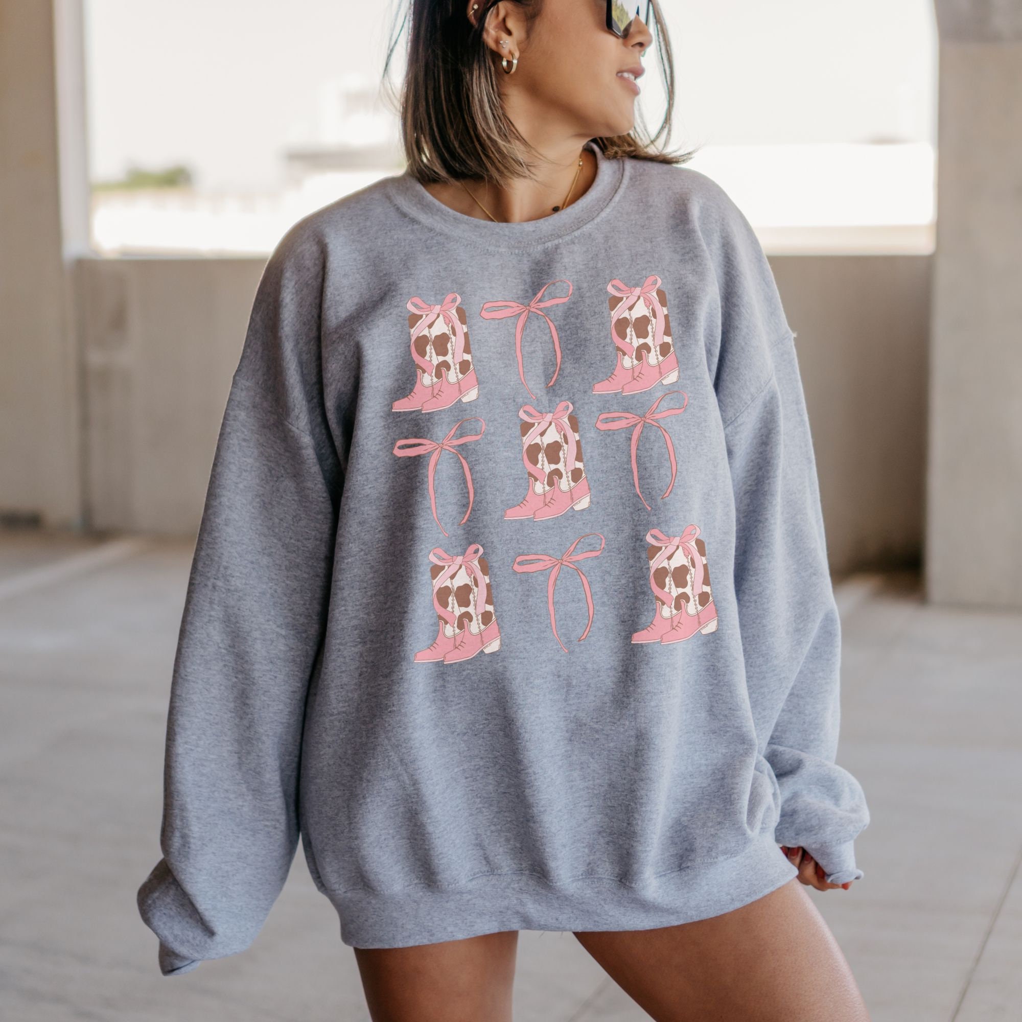 Coquette Aesthetic Cowgirl Boots Coquette Vintage Pink Bow Coquette ...